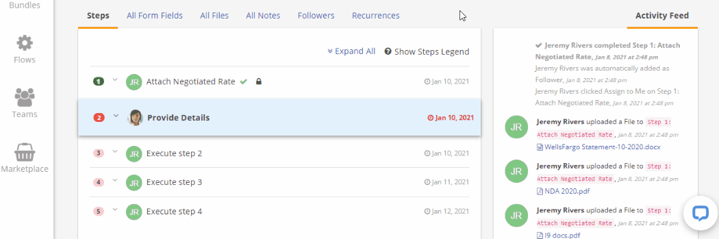 Files | Pipeline App